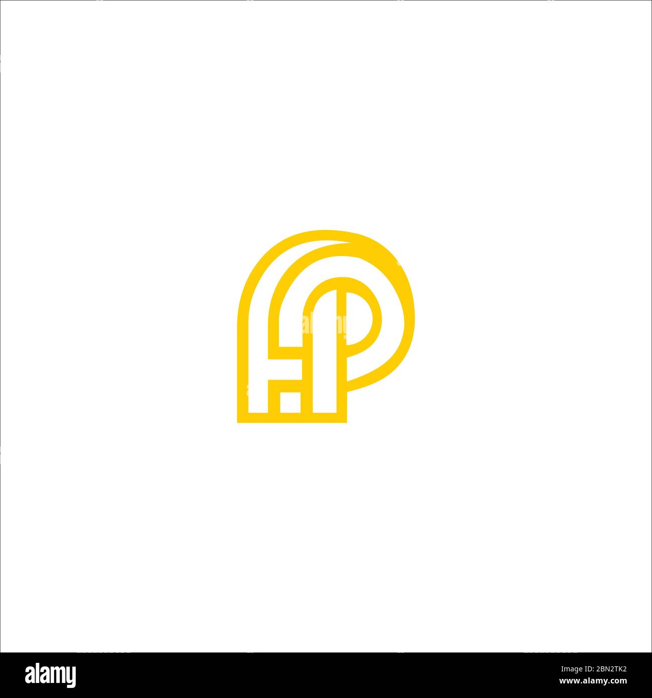Initial letter pp logo or p logo vector design template Stock Vector ...