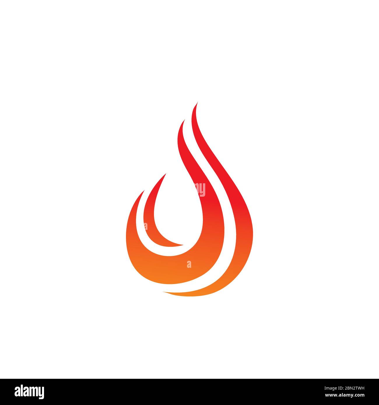 Fire flame vector illustration design template Stock Vector Image & Art ...