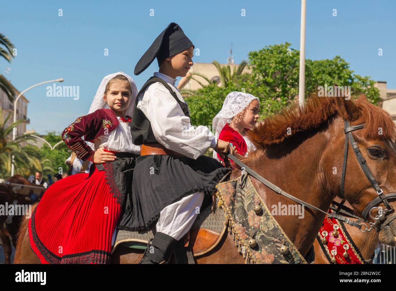Sardinia Cavalcata festival, at the Cavalcata festival Sardinian ...