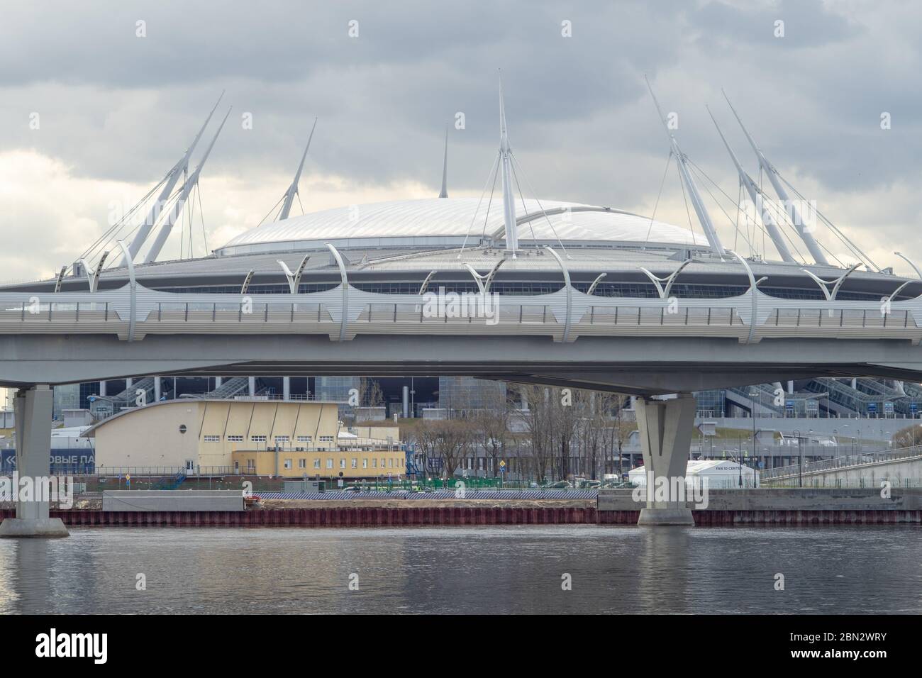 April 29, 2018, St. Petersburg, Russia. Krestovsky Stadium, known as ...