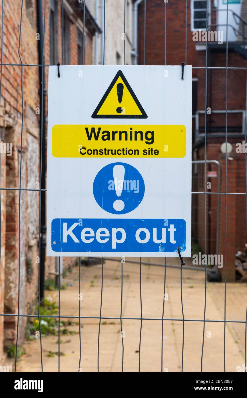 Safety rules construction hi-res stock photography and images - Alamy