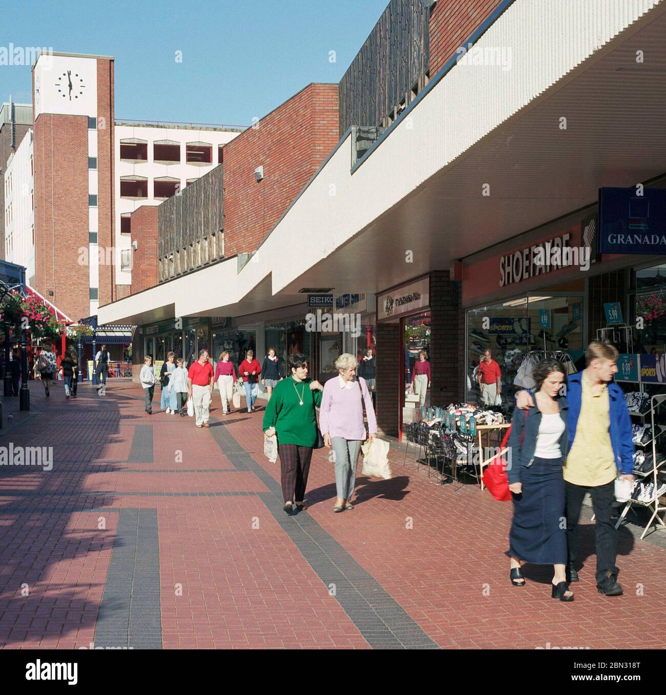 Cannock town shopping centre hi-res stock photography and images - Alamy