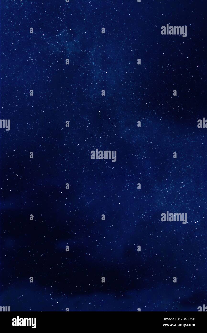 Long exposure photo of beautiful night sky with stars Stock Photo - Alamy