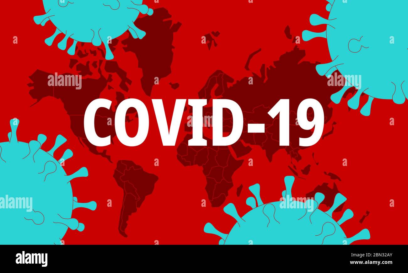 The global virus epidemic is illustrated Stock Photo - Alamy