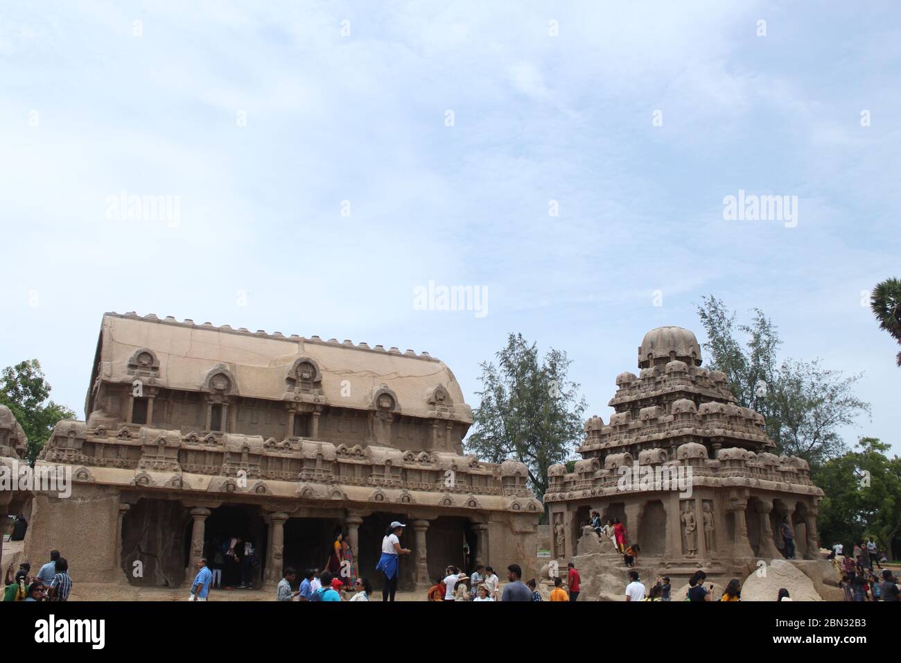 TEMPLES OF MAHABALIPURAM Stock Photo - Alamy