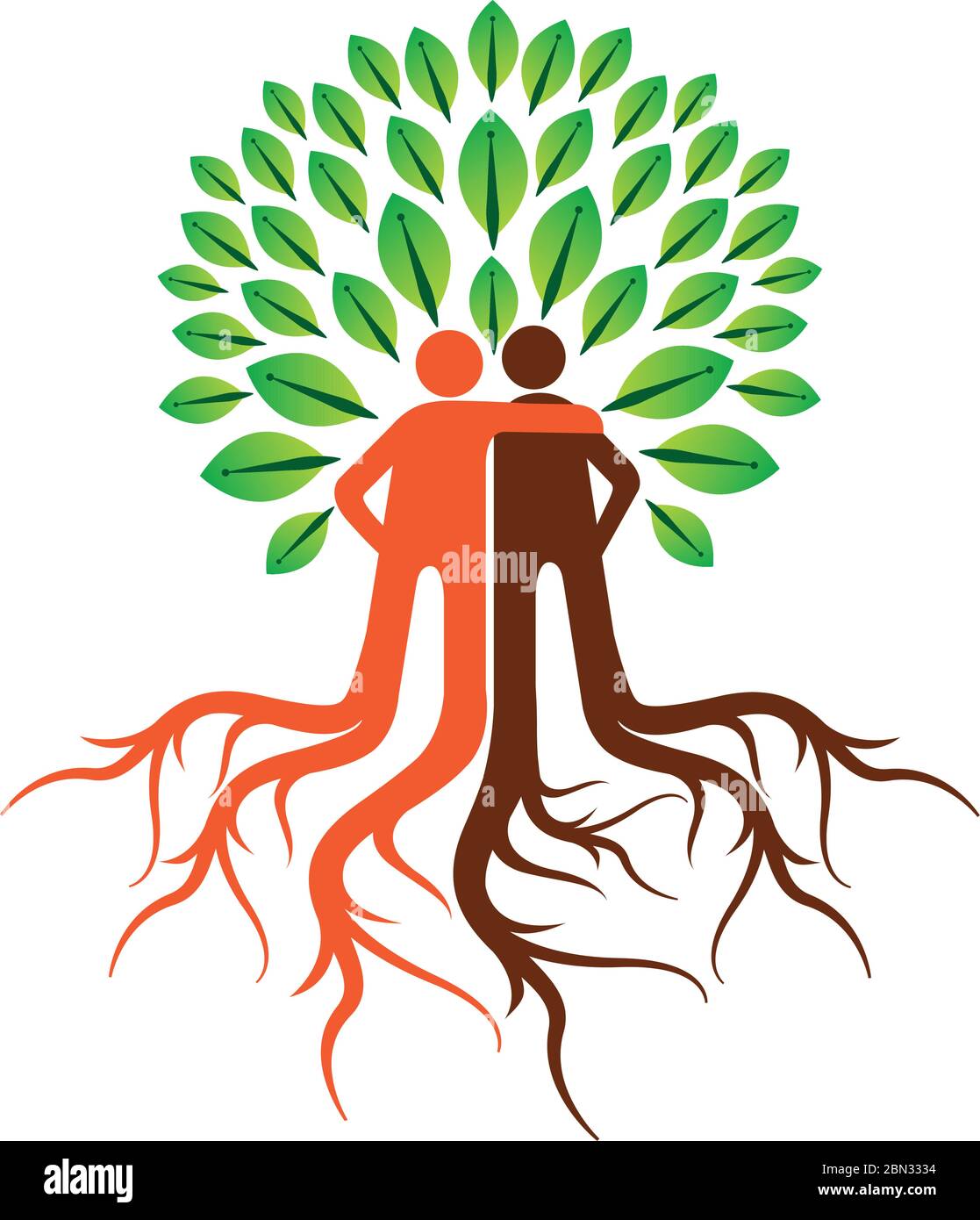 friendly tree logo Stock Vector Image & Art - Alamy