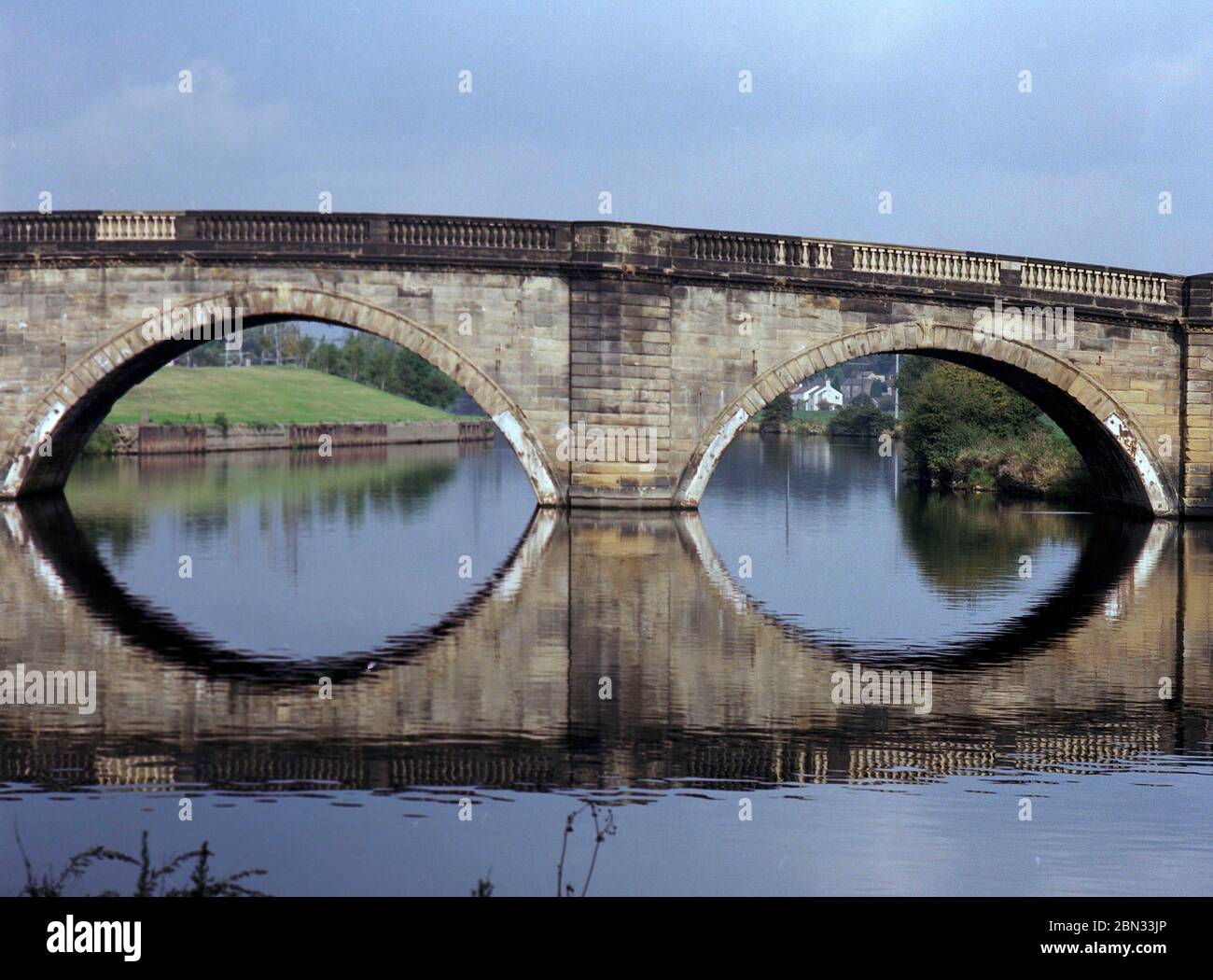 Old bridge at Ferrybridge, northern England, UK Stock Photo - Alamy