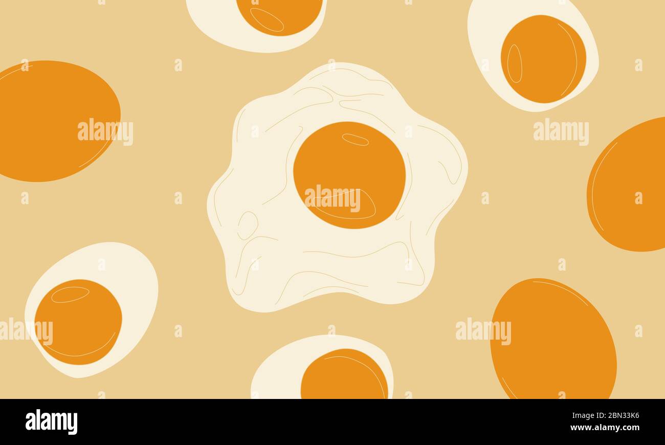 Illustration of easy-to-draw egg. Isolate background Stock Photo - Alamy