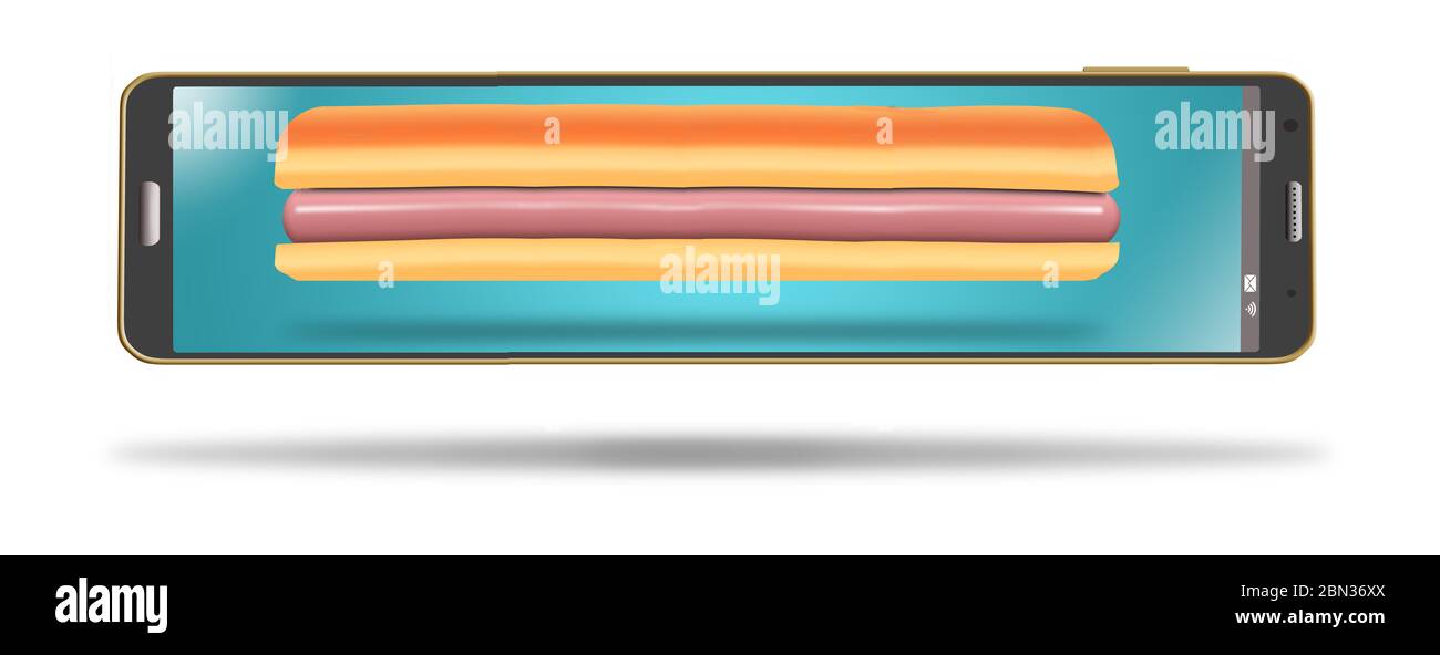 Cell phones can be used to order food and delivery from restaurants as ...