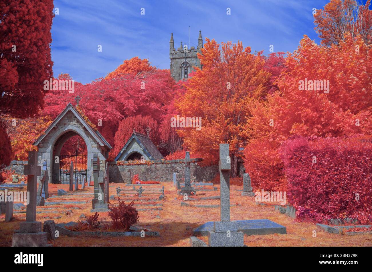 Gulval Church, Cornwall UK Stock Photo - Alamy