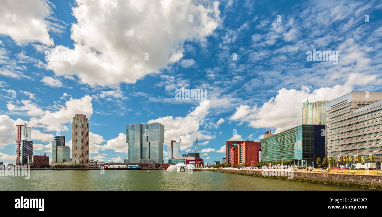 Rotterdam overview netherlands hi-res stock photography and images - Alamy