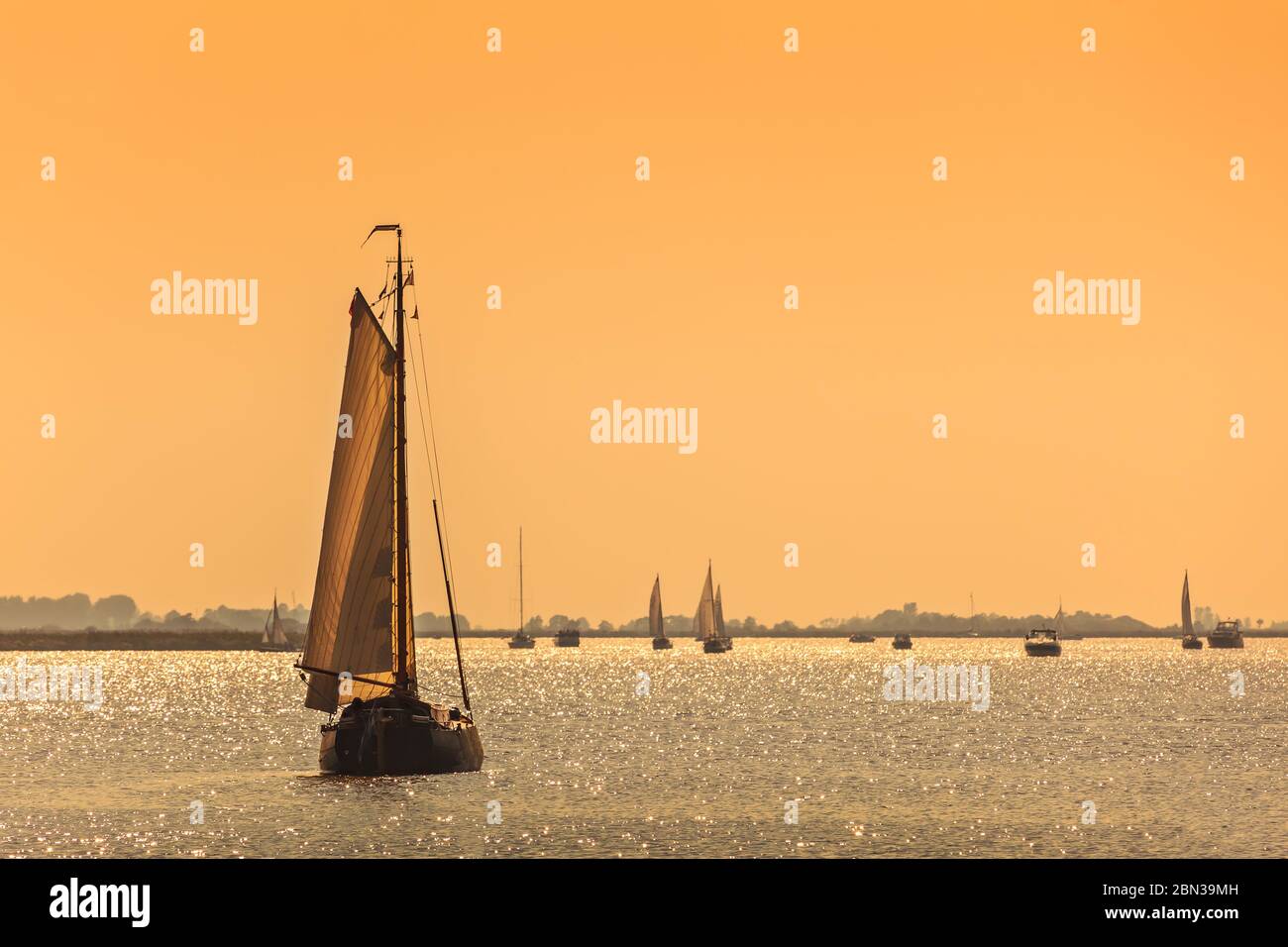 Traditional dutch sailing boat hi-res stock photography and images - Alamy