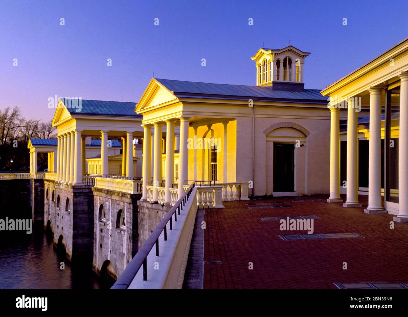 Designed in 1812 the Fairmount Water Works in Philadelphia ...