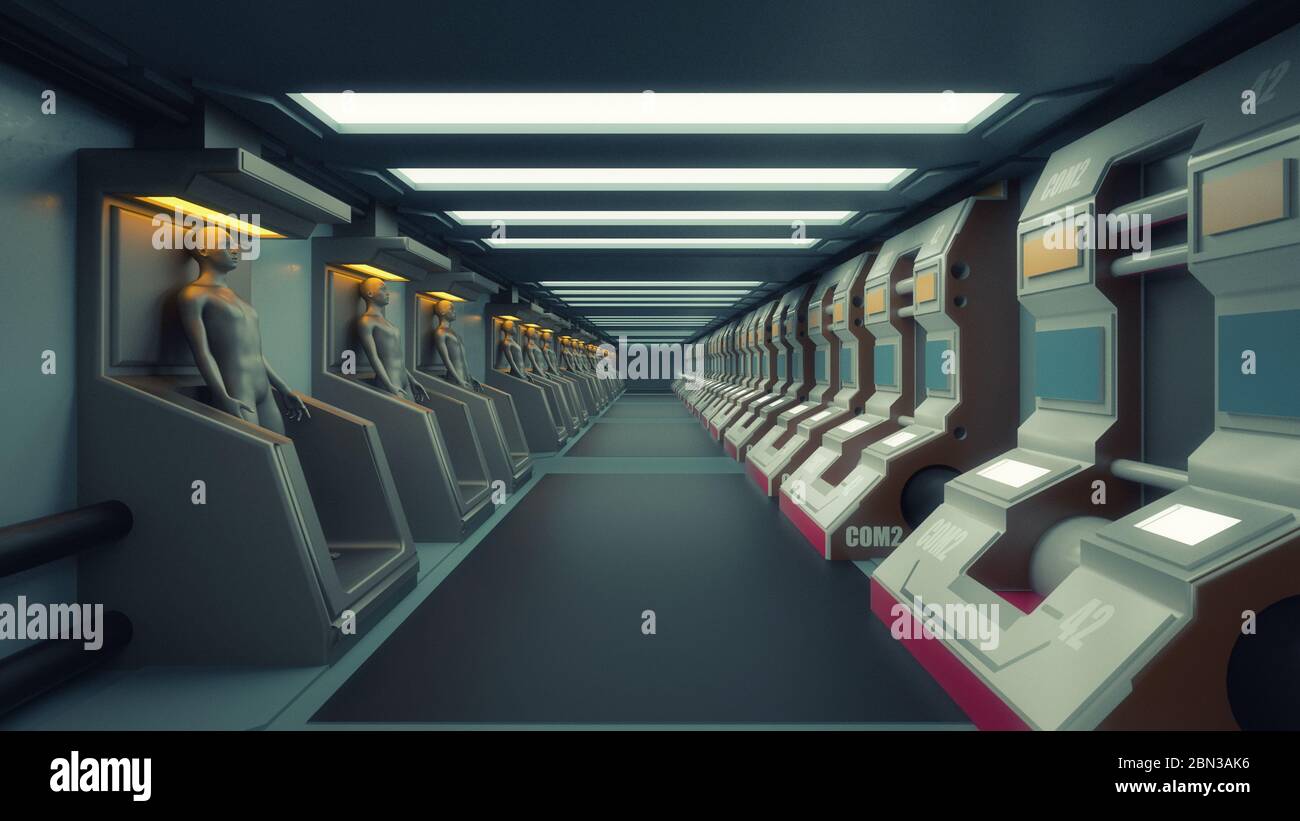 Clone cloning futuristic genetic hi-res stock photography and images ...