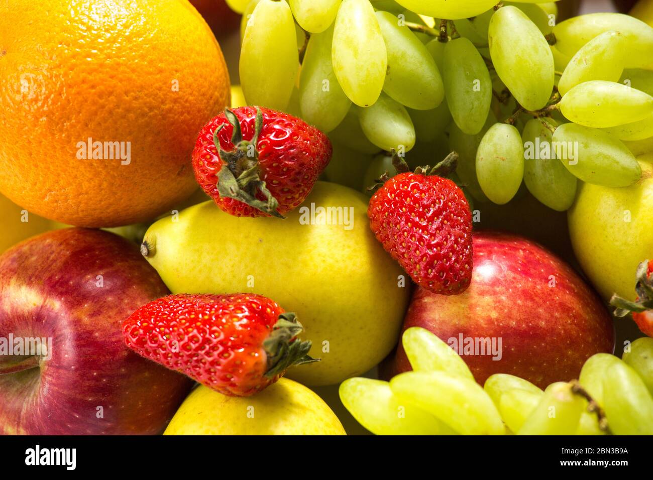 Strawberry and banana illustration hi-res stock photography and images ...