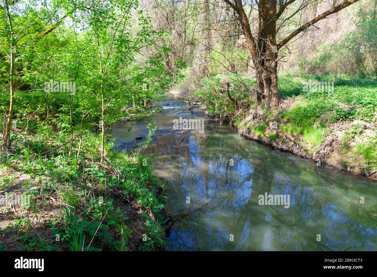 The Sutla River, a border of Croatia and Slovenia Stock Photo - Alamy