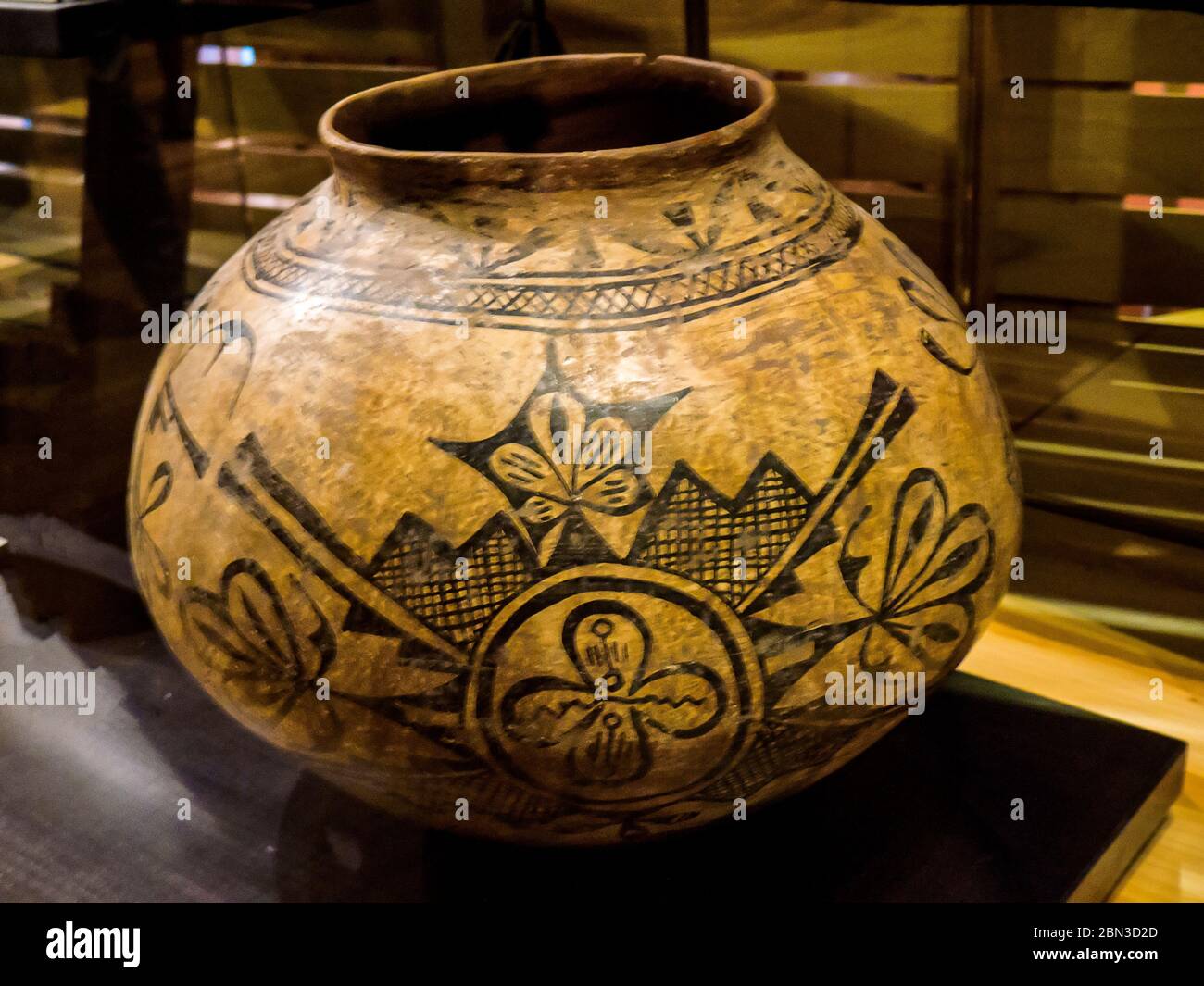 Exhibits of Ethnic Art at the Heard Museum in Phoenix Arizona Stock ...