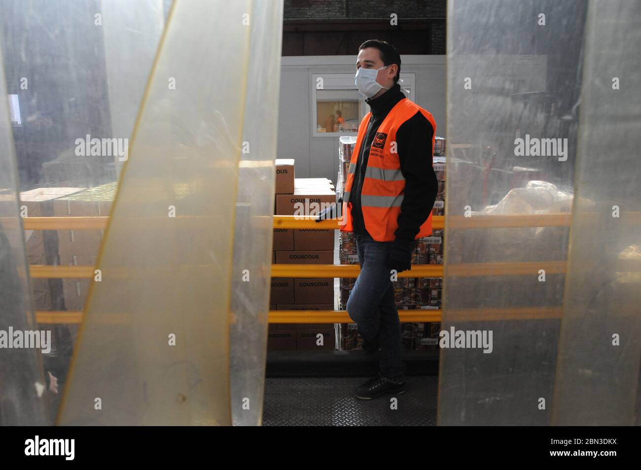 France, lille, northern food bank Stock Photo - Alamy