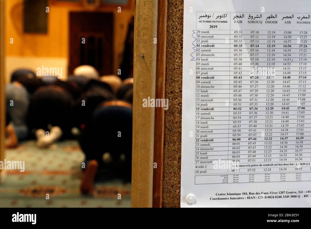 The Centre Islamique de Geneve (Islamic Center of Geneva). The Muslim ...