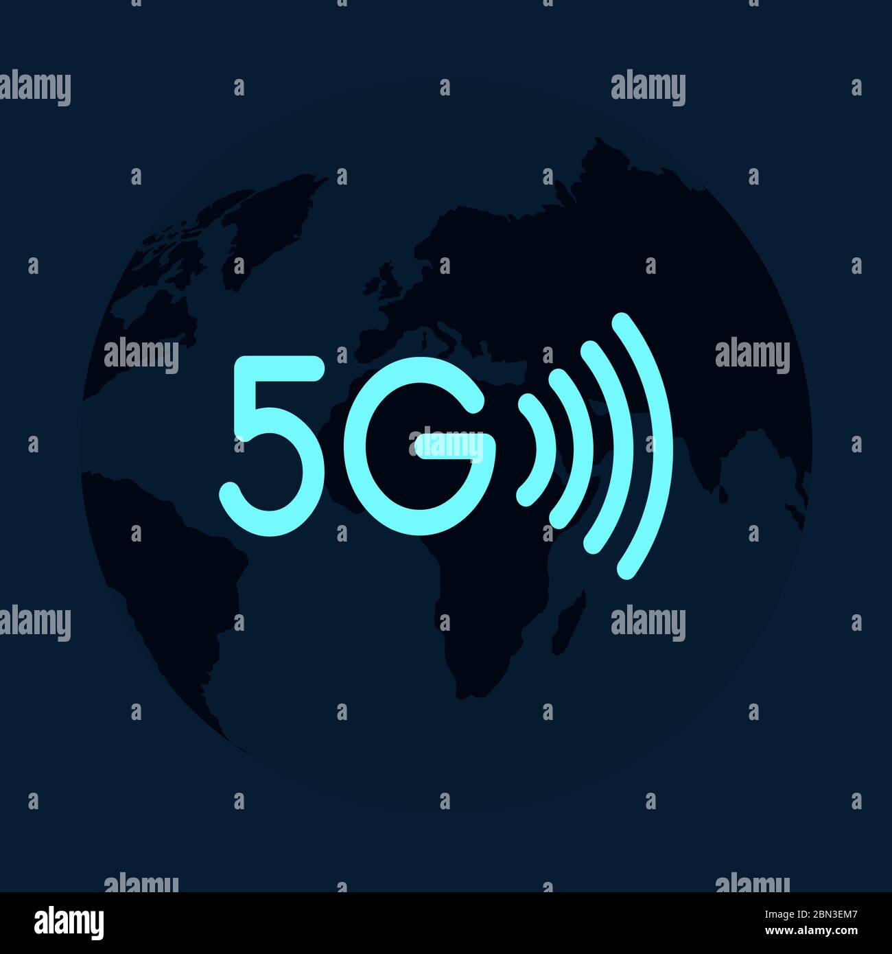 5g New Wireless Internet Wifi Connection, Vector Illustration Stock Vector Image & Art - Alamy