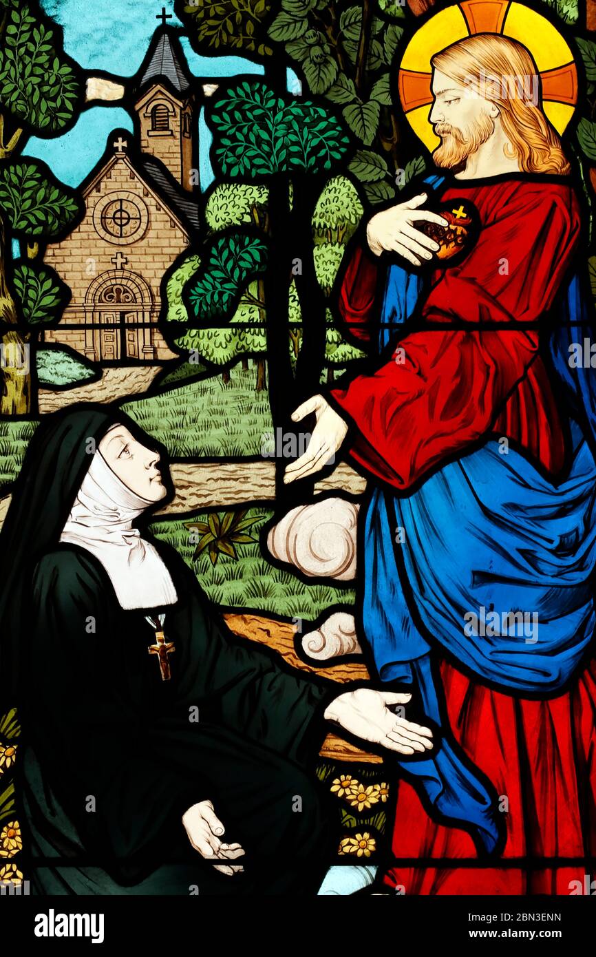 St marguerite alacoque hi-res stock photography and images - Alamy