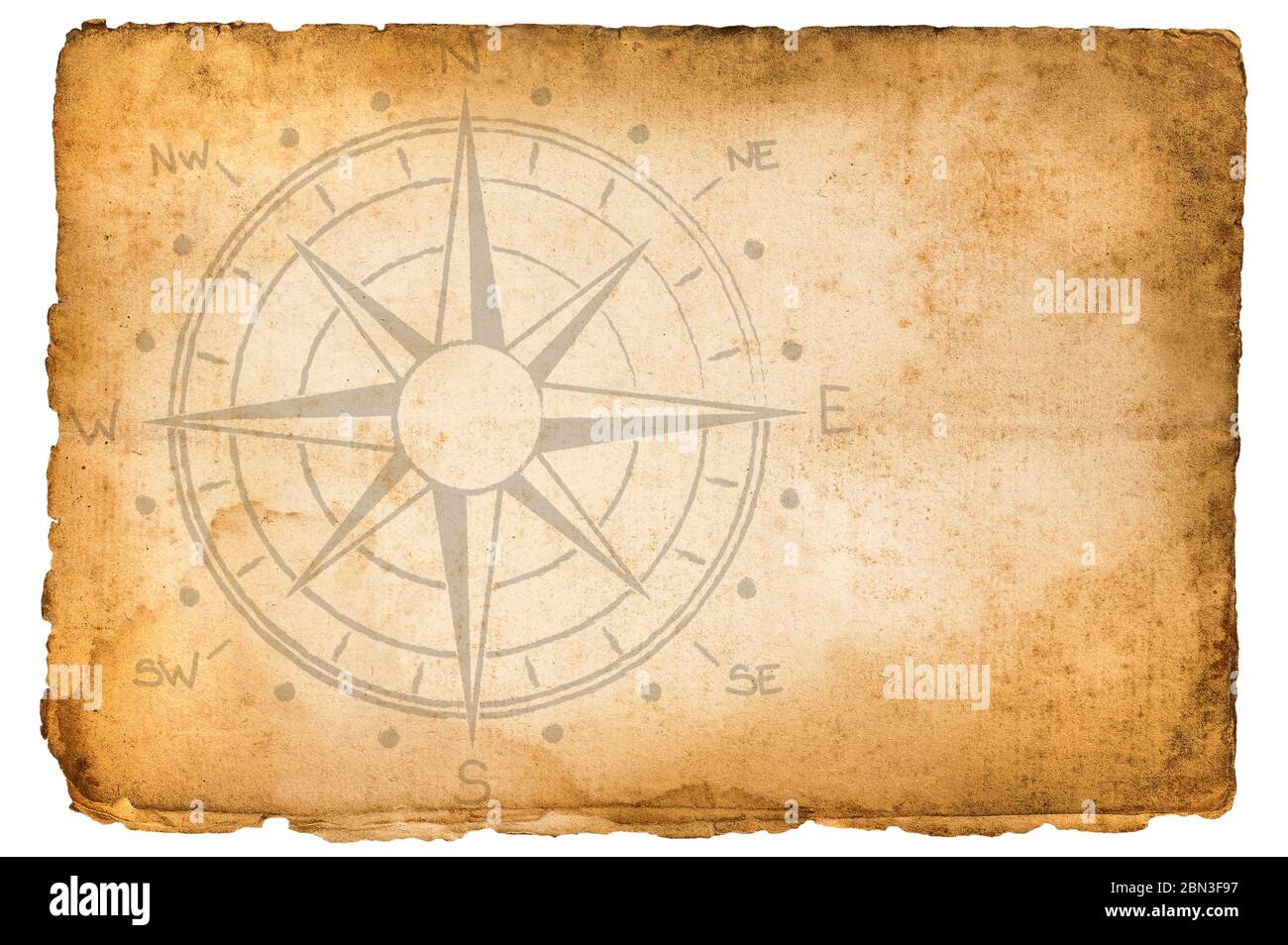 Old compass drawing hi-res stock photography and images - Alamy
