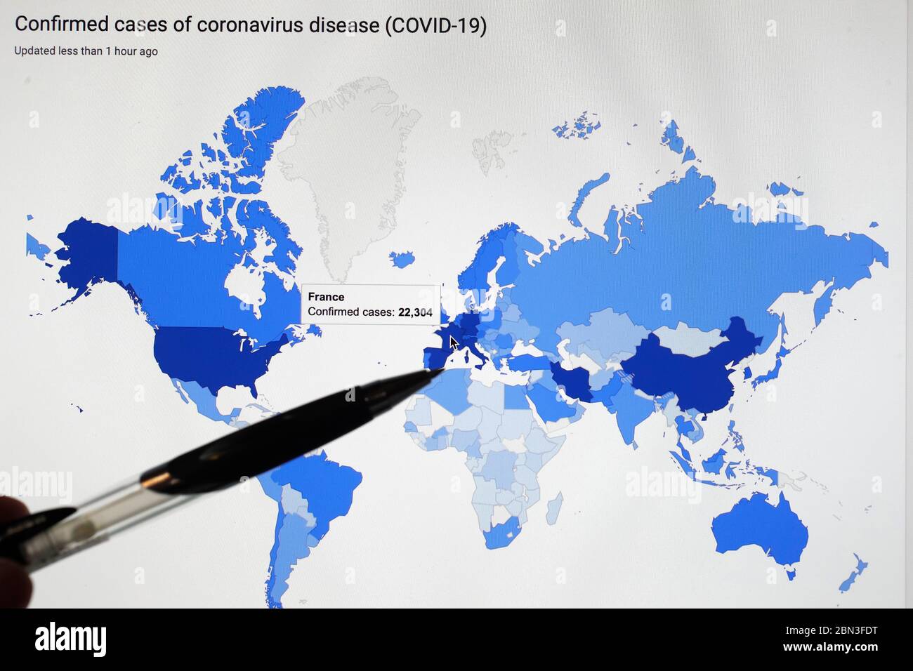 Carte monde pays hi-res stock photography and images - Alamy