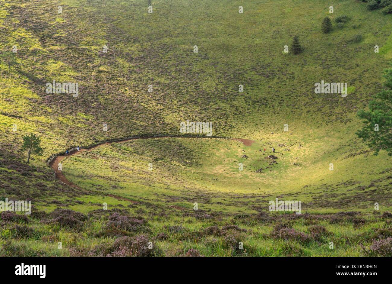 France, Puy de Dome, Volcans d’Auvergne Regional Natural Park, Chaine ...