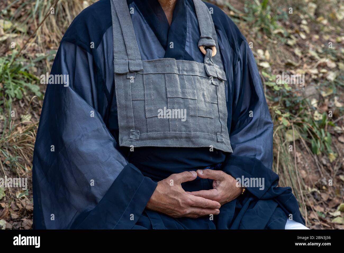 Zen sesshin (retreat) in Morocco. Zazen (meditation Stock Photo - Alamy