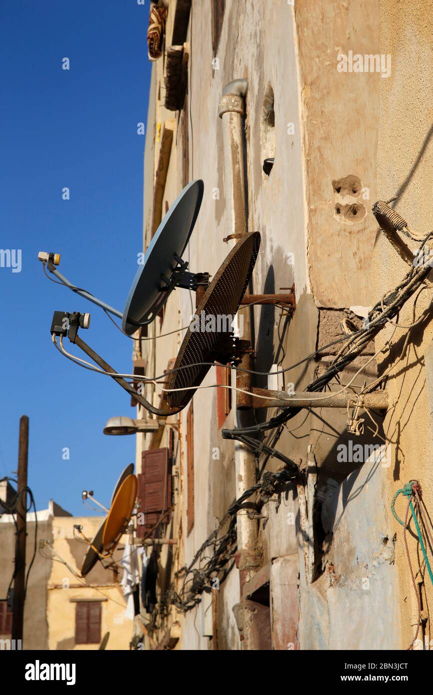 Working class housing in Casablanca, Morocco Stock Photo - Alamy