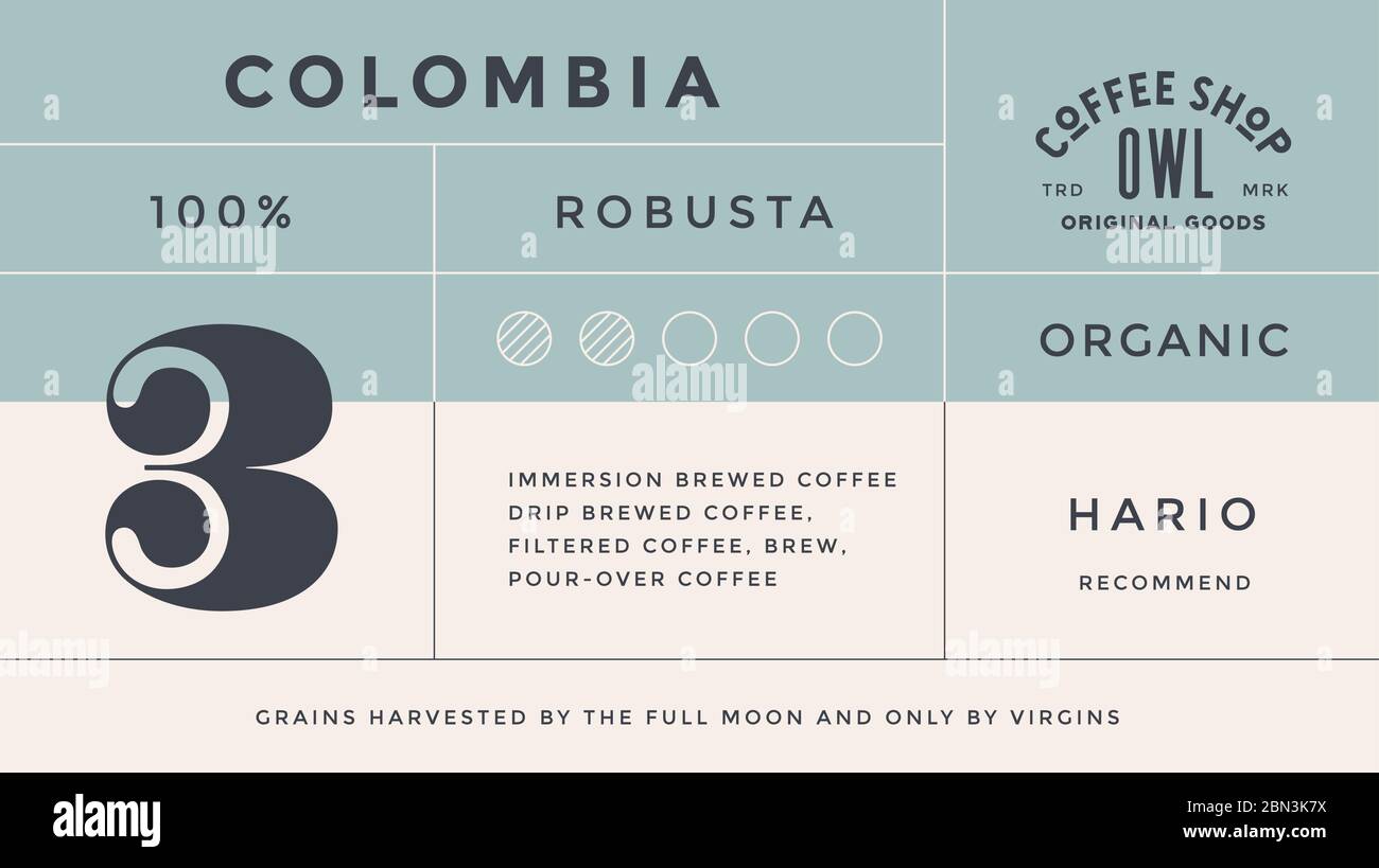 Minimal Label. Typographic modern vintage label Stock Vector Image ...