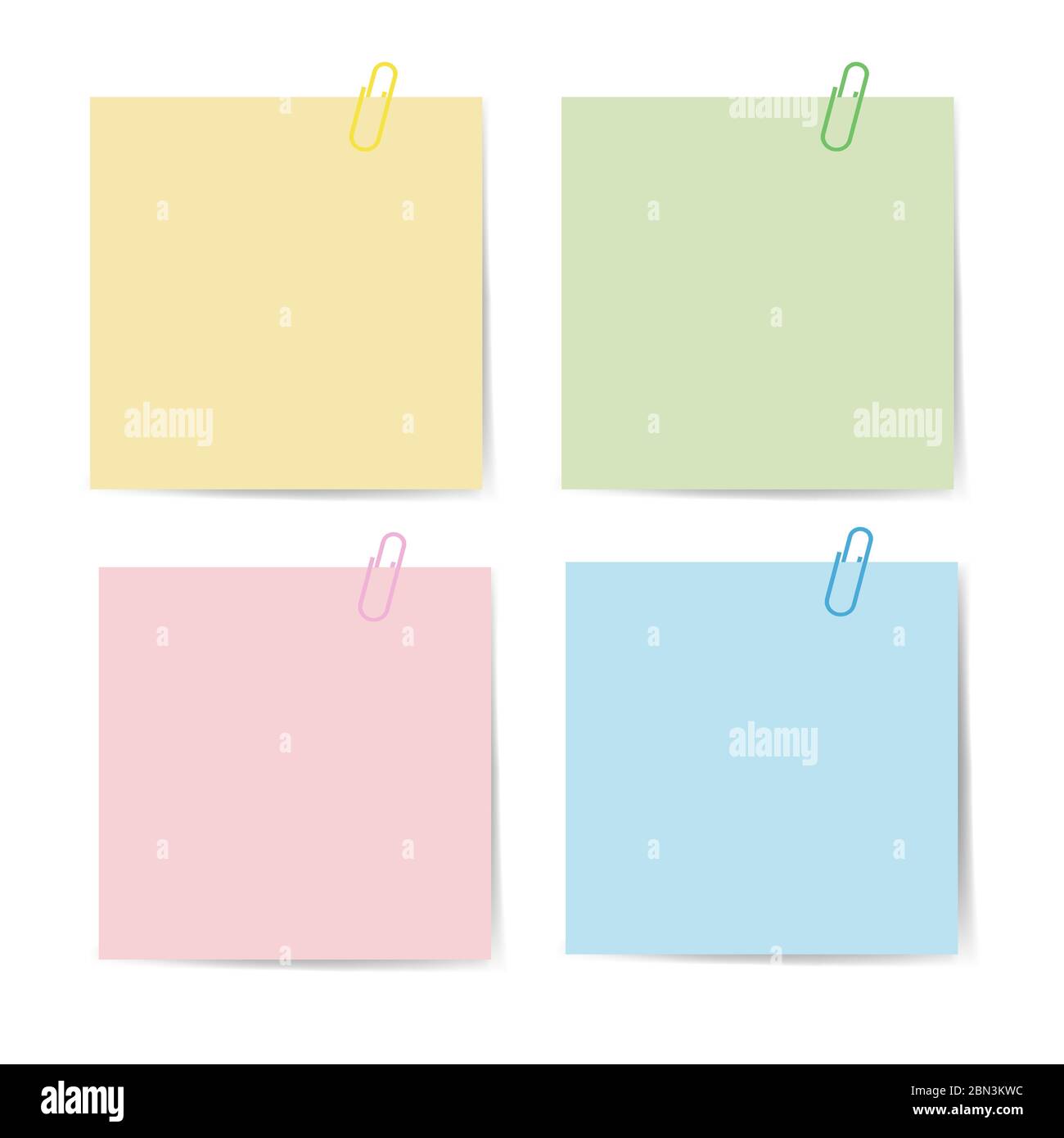 Stationery design notepad notepaper note paper sheet post it Stock ...