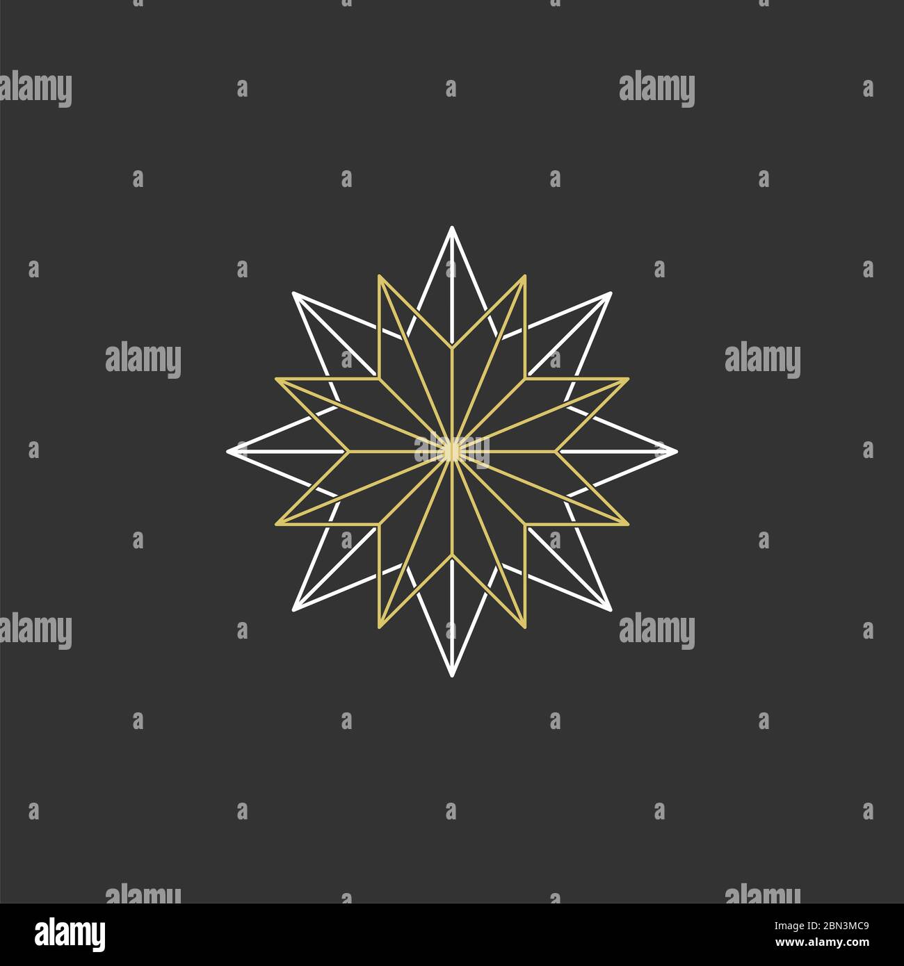Constellation Star Logo Template Illustration Design. Vector EPS 10 ...