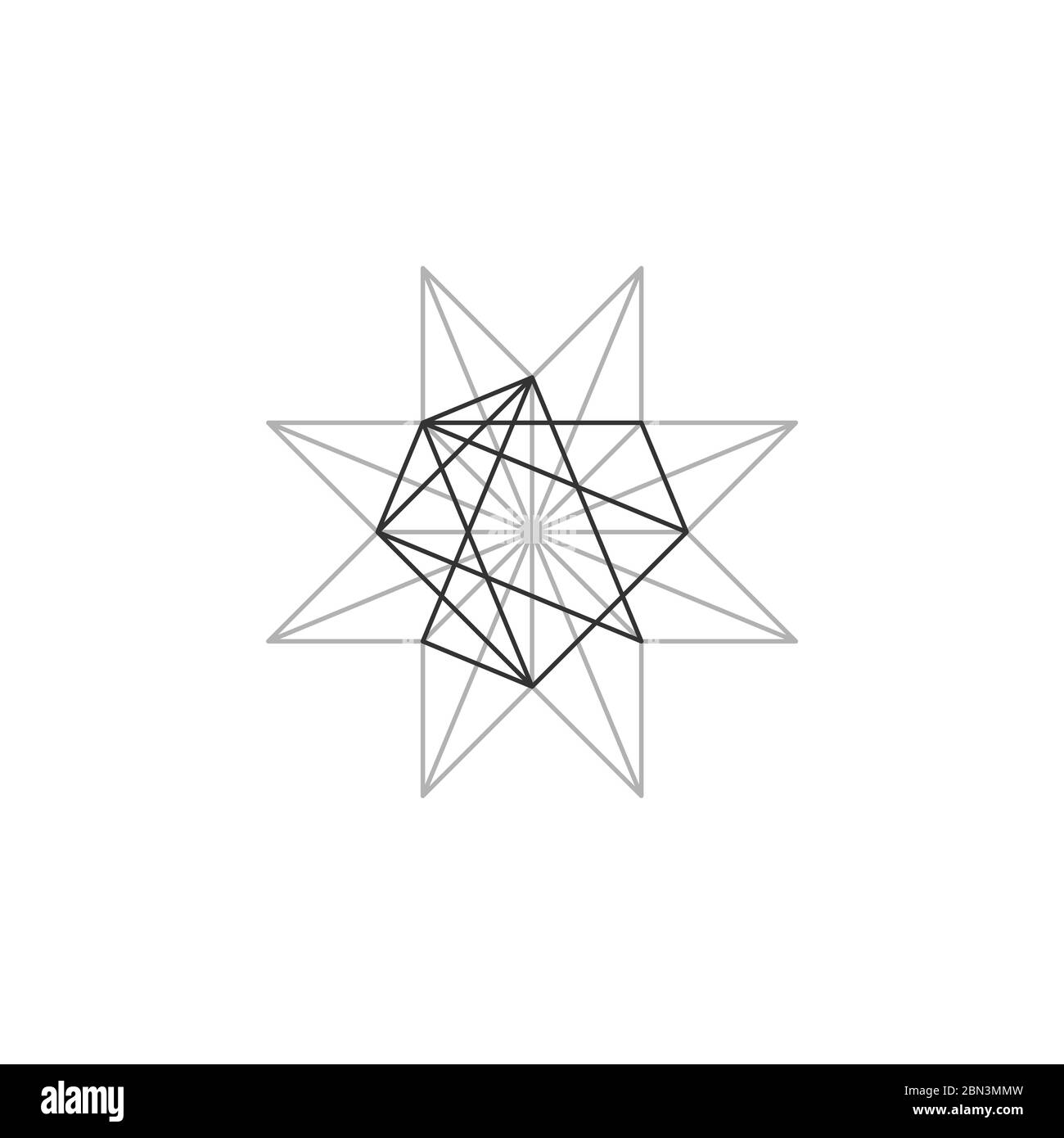 Constellation Star Logo Template Illustration Design. Vector EPS 10 ...