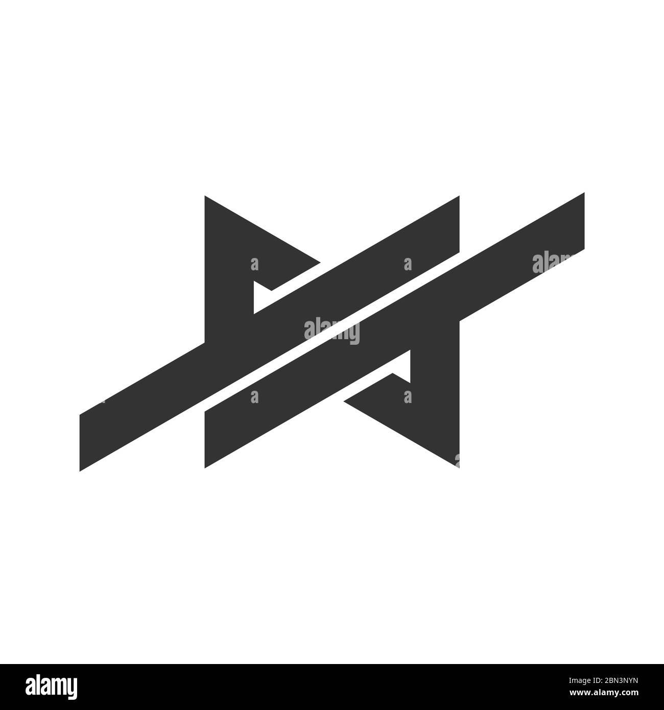 Triangle Infinity Line Logo Template Illustration Design. Vector EPS 10 ...