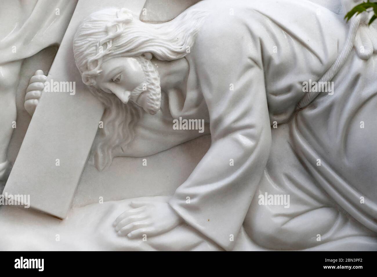 Jesus falls the second time hi-res stock photography and images - Alamy