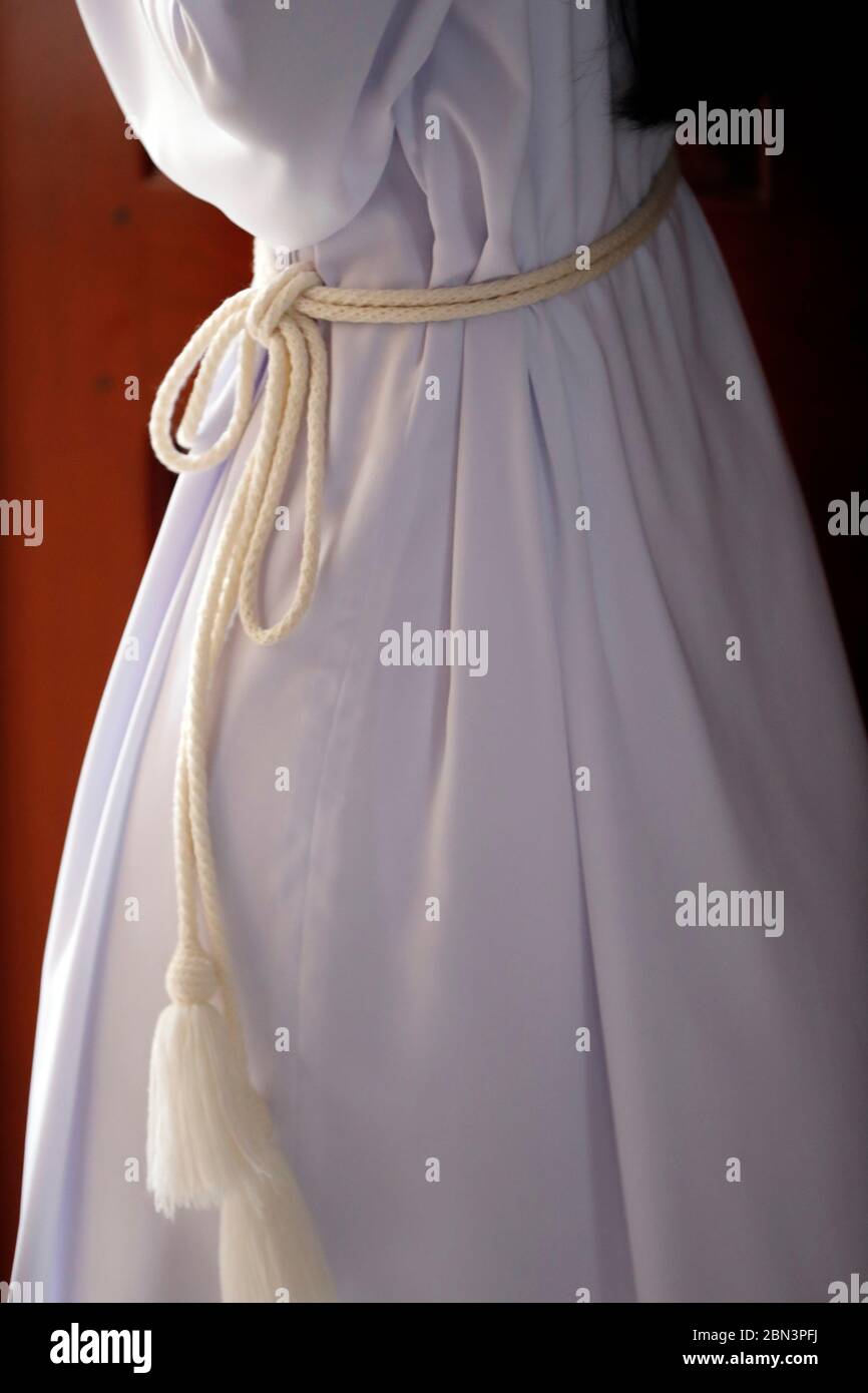 Catholic church. Sunday mass. Altar servant. Ho Chi Minh City. Vietnam ...