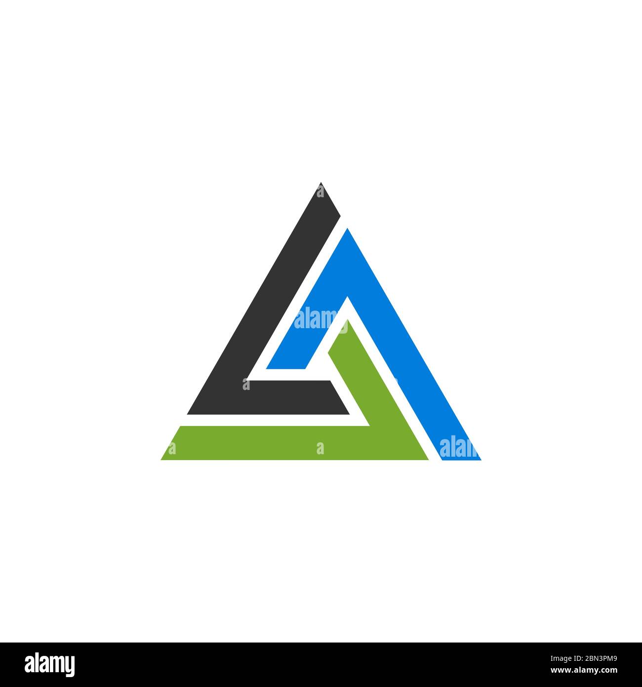 Trinity Triangle Logo Template Illustration Design. Vector EPS 10 Stock ...
