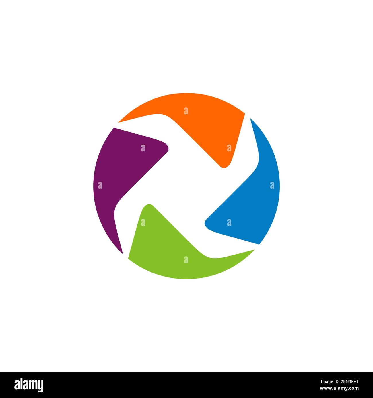 Circle Abstract Quote Logo Template Illustration Design. Vector EPS 10 ...