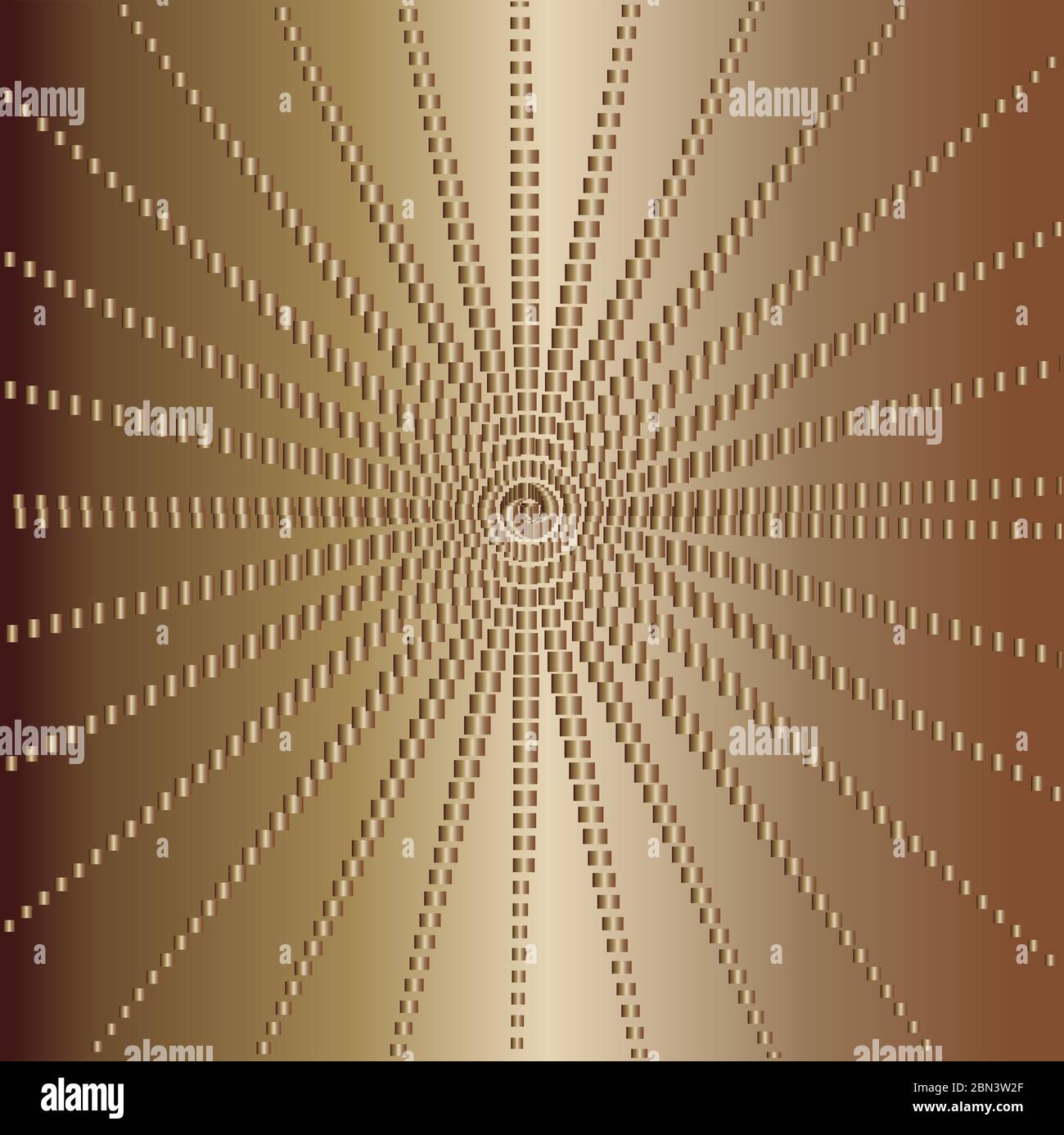 abstract circle with rays Stock Vector Image & Art - Alamy