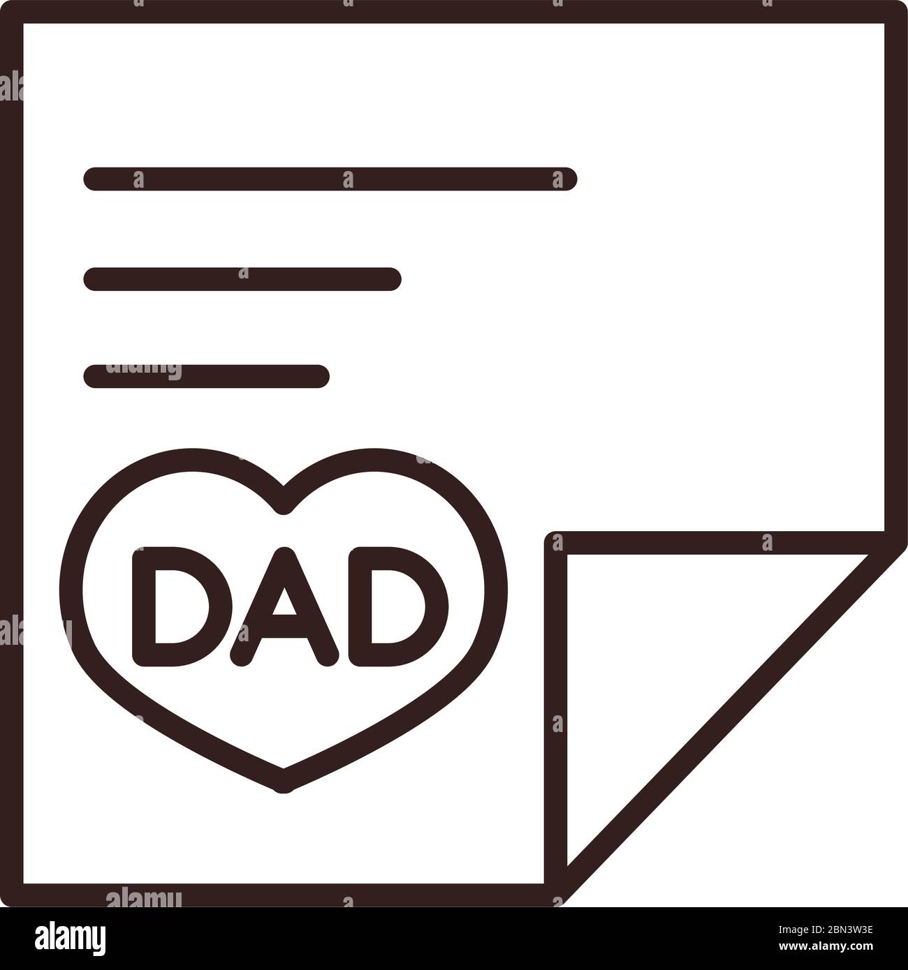 happy fathers day, message letter love heart decoration celebration ...