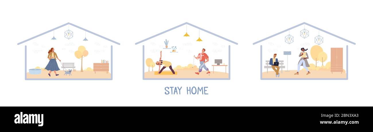 Woman working man rest Cut Out Stock Images & Pictures - Alamy