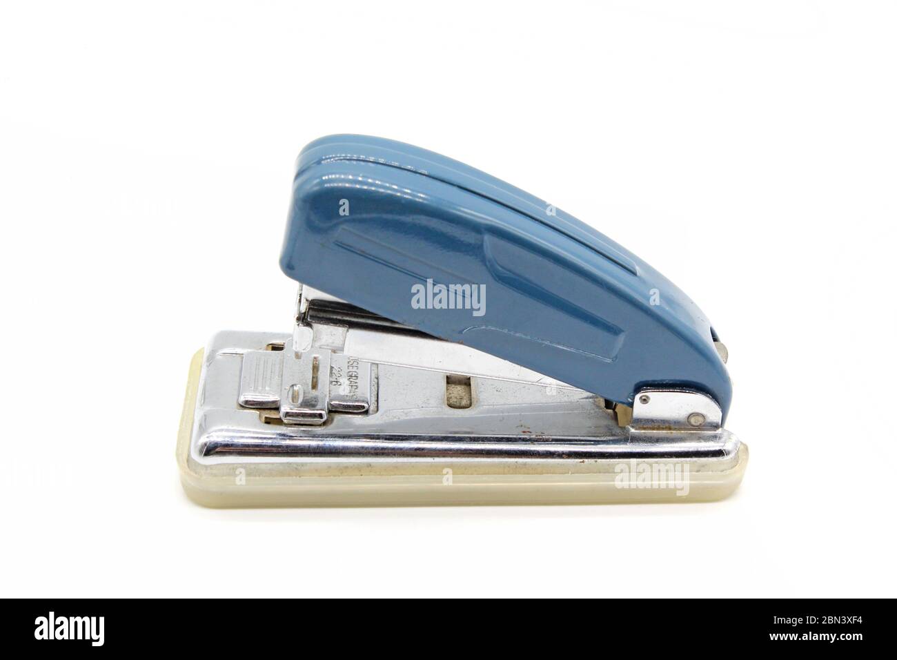 Stapler isolated on white background Stock Photo - Alamy