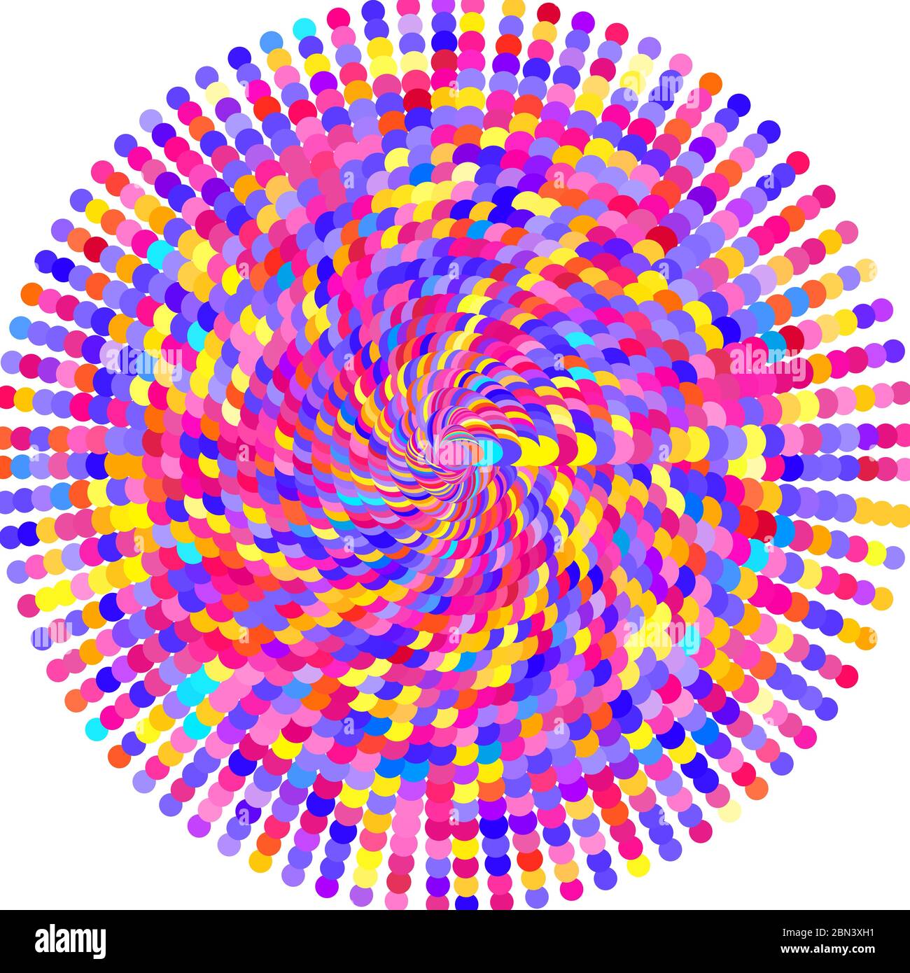 circle of colorful spots Stock Vector Image & Art - Alamy