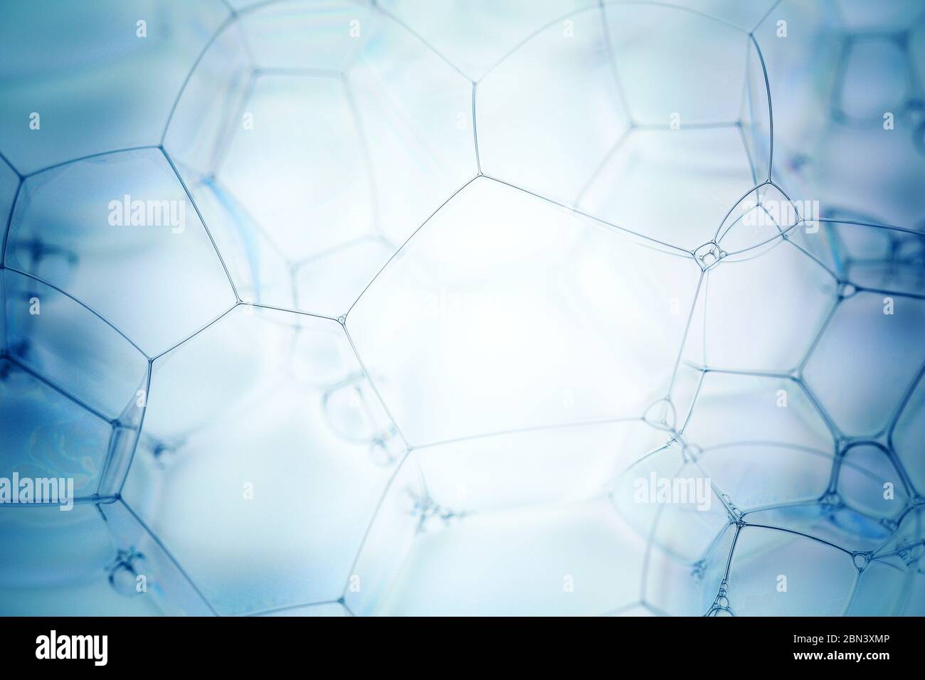 geometric shapes with bubbles - close up Stock Photo - Alamy