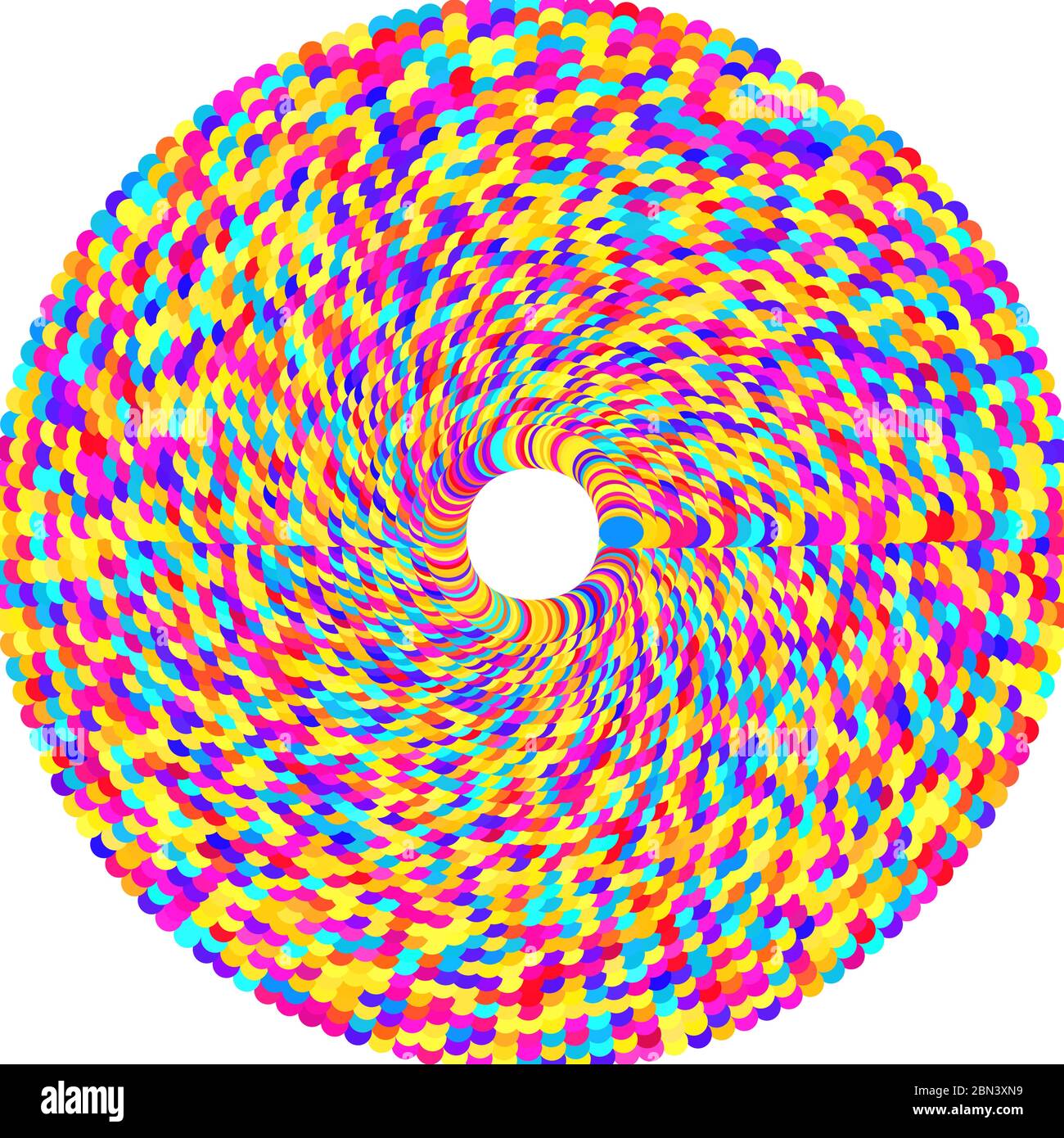circle of colorful spots Stock Vector Image & Art - Alamy
