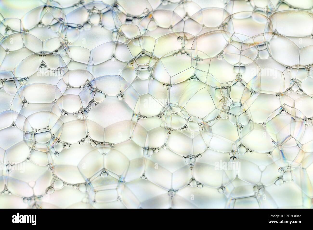 geometric shapes with bubbles - close up Stock Photo - Alamy