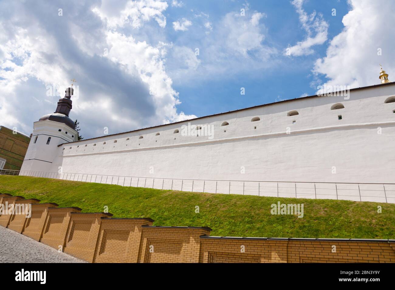 very old church, which is being restored Stock Photo - Alamy