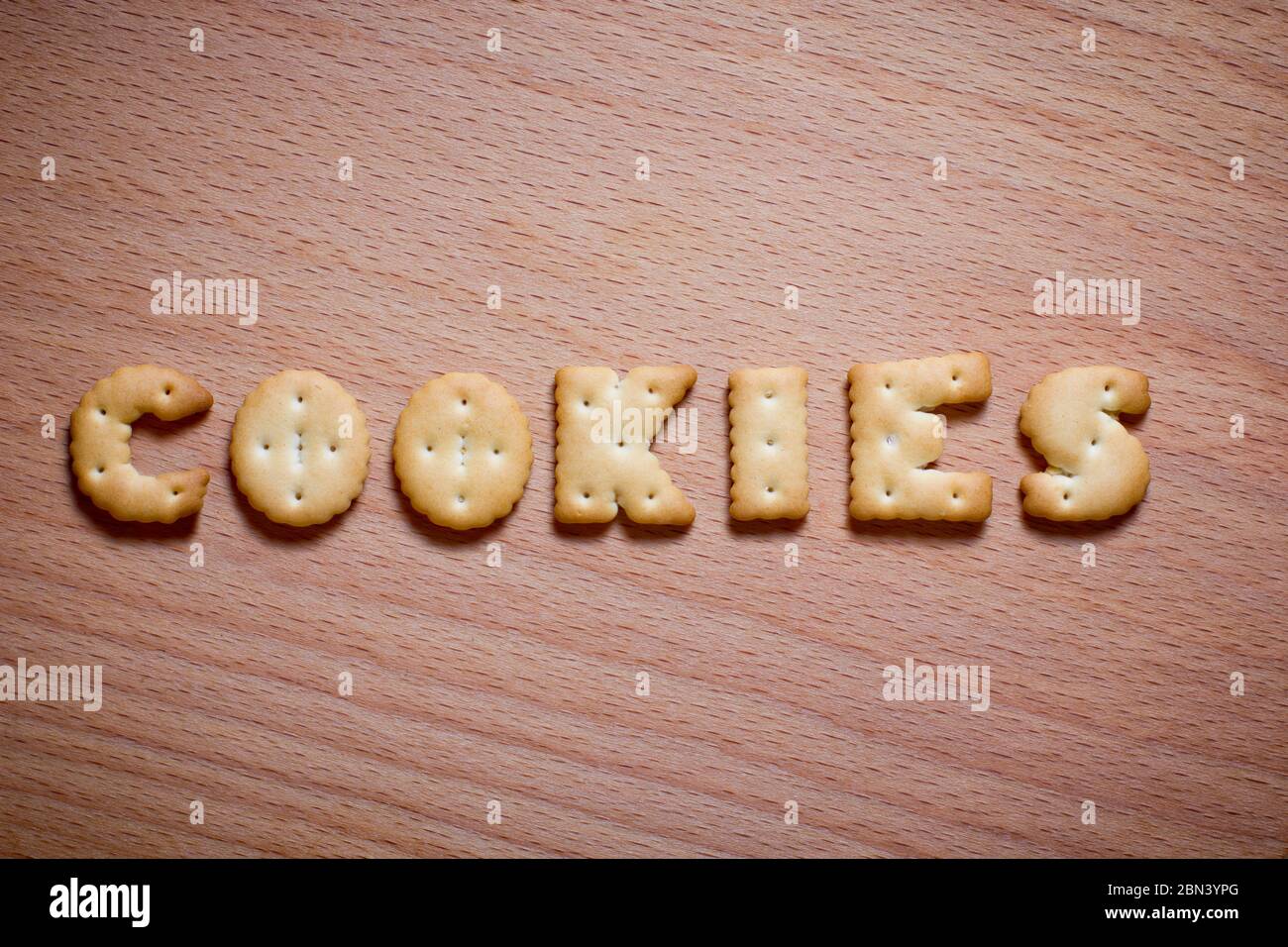 Shortbread letters hi-res stock photography and images - Alamy