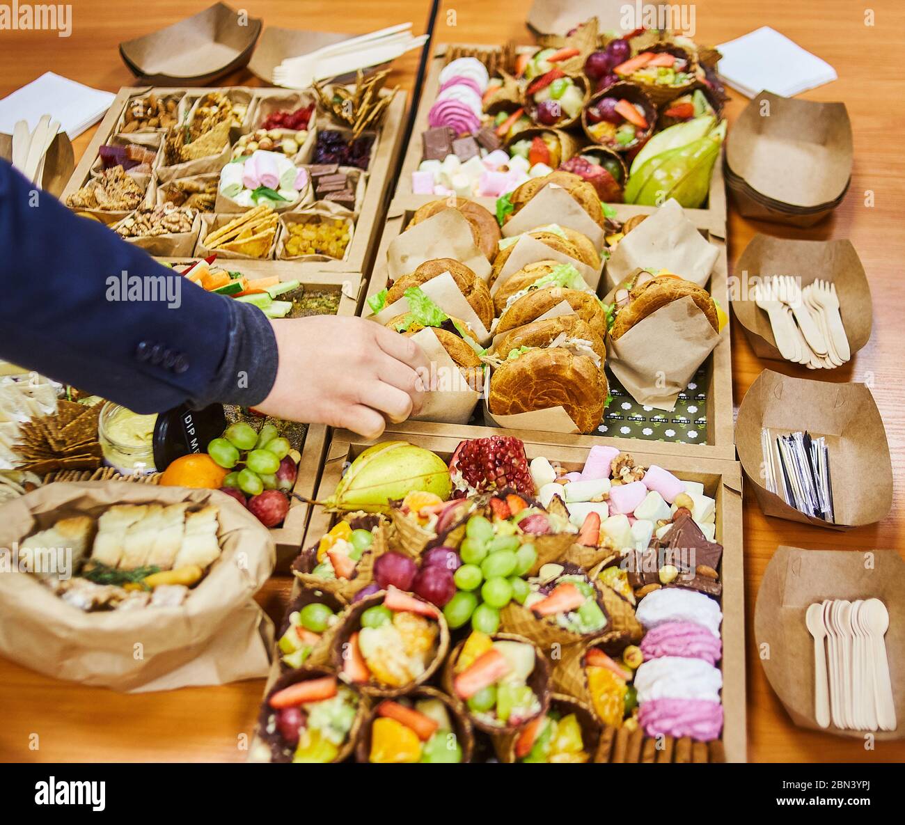 tasty and healthy variety of food healthy food Stock Photo - Alamy